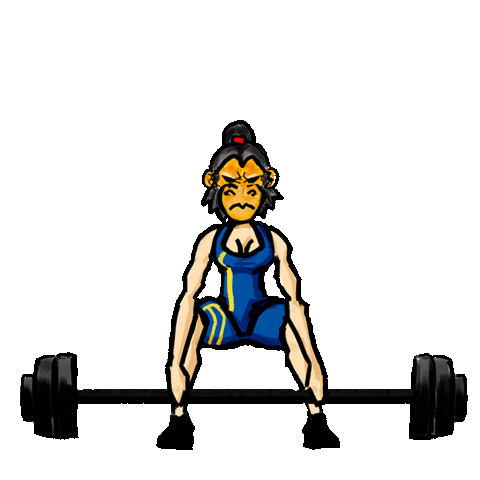 Gym Crossfit Sticker by popaisnack for iOS & Android | GIPHY