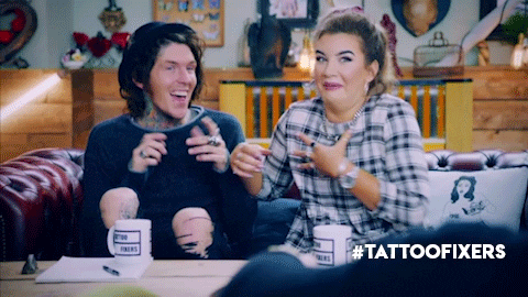 E4 GIF by Tattoo Fixers - Find & Share on GIPHY