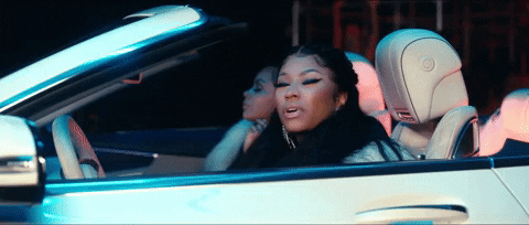 Car Good Form GIF by Nicki Minaj - Find & Share on GIPHY