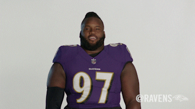 Football Wink GIF by Baltimore Ravens - Find & Share on GIPHY
