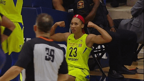 Dallas Wings Celebration GIF by WNBA - Find & Share on GIPHY