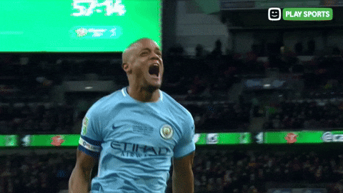 Happy Manchester City GIF by Play Sports - Find & Share on GIPHY