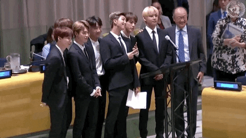 Bangtan Boys Un GIF by United Nations - Find & Share on GIPHY