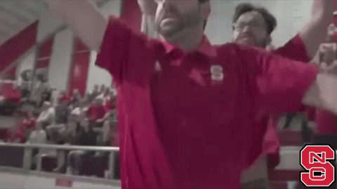 Excited Nc State GIF by NC State Athletics - Find & Share on GIPHY