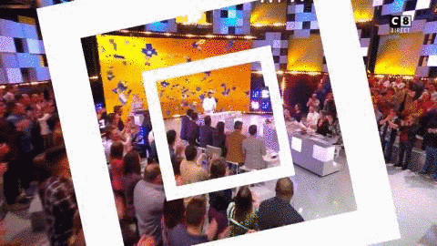 Cyril Hanouna Logo GIF by C8 - Find & Share on GIPHY