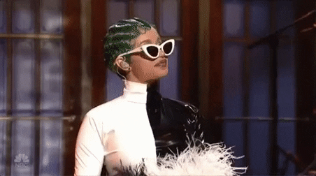 Cardi B Singing GIF by Saturday Night Live - Find & Share on GIPHY