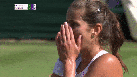 Happy Tennis GIF by Wimbledon - Find & Share on GIPHY