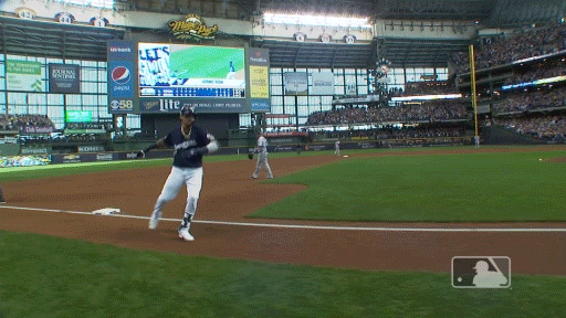 Milwaukee Brewers Sport GIF by MLB - Find & Share on GIPHY