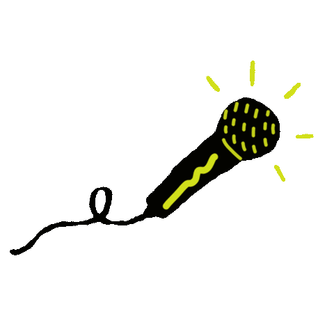 Mic Singing Sticker by ATTN: for iOS & Android | GIPHY