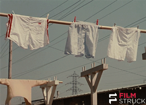 Drying Good Morning GIF by FilmStruck - Find & Share on GIPHY
