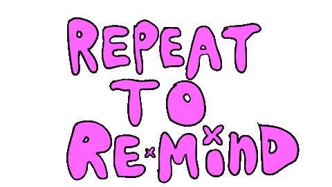 Repeat Remind Sticker by deladeso for iOS & Android | GIPHY