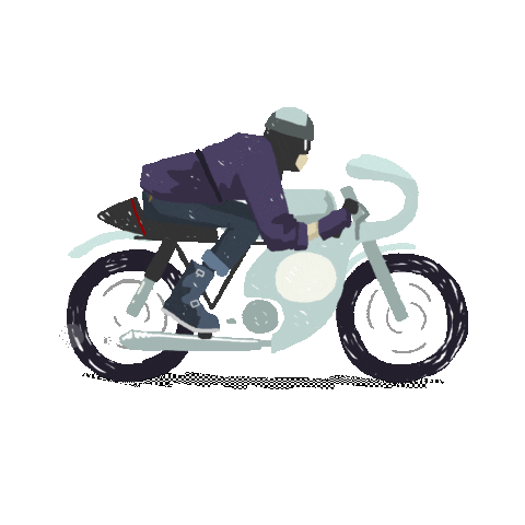 Bike Motorcycle Sticker by EVANREDBORJA for iOS & Android | GIPHY