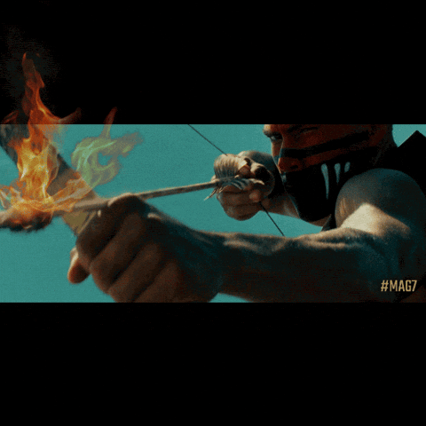 Native American Fire GIF by The Magnificent Seven - Find & Share on GIPHY