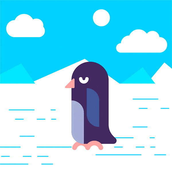 Penguin Vector GIF by adambanaszek - Find & Share on GIPHY