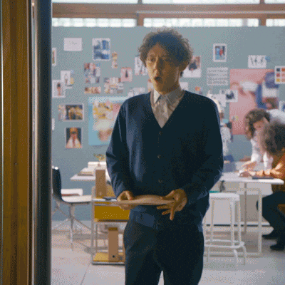 Awkward Surprise GIF by Mikado - Find & Share on GIPHY