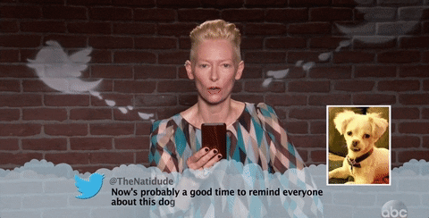 Tilda Swinton Mean Tweets GIF by The Academy Awards - Find & Share on GIPHY