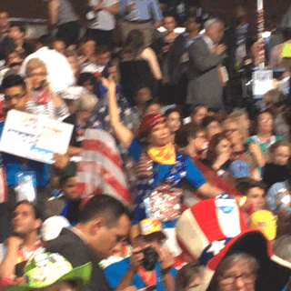 Democratic National Convention Crowd GIF by Election 2016 - Find ...