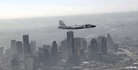 Plane Over Houston GIF by NASA - Find & Share on GIPHY