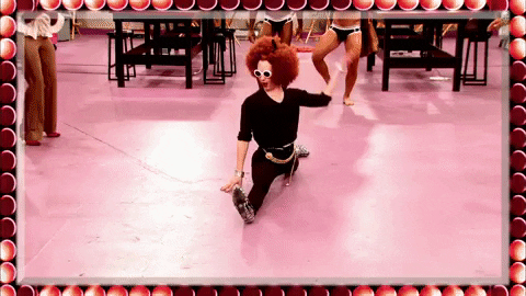 Tv Show Splits GIF by RuPaul's Drag Race S5 - Find & Share on GIPHY