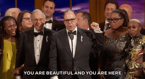 You Are Beautiful And You Are Here The Color Purple GIF by Tony Awards ...