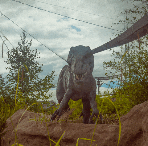 Clever Girl Dinosaurs GIF by Nino Paulito - Find & Share on GIPHY