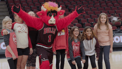 Benny The Bull Bulls Mascot GIF by Chicago Bulls - Find & Share on GIPHY