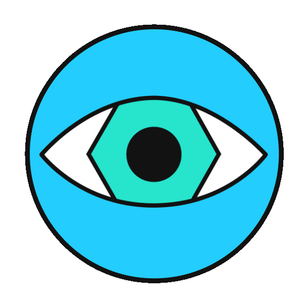 Eye Sticker by GIPHY Engineering for iOS & Android | GIPHY