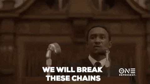 Martin Luther King Jr Talk GIF by TV One - Find & Share on GIPHY