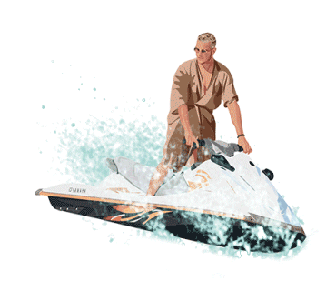 Water Wave Sticker by DJ Snake for iOS & Android | GIPHY