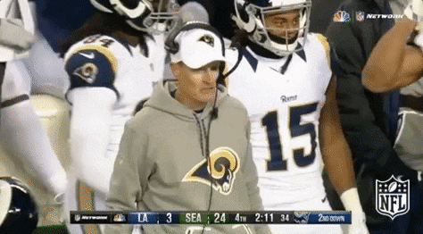 Confused Los Angeles Rams GIF by NFL - Find & Share on GIPHY