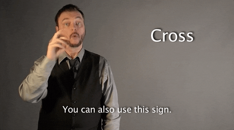 Sign Language Cross GIF by Sign with Robert - Find & Share on GIPHY