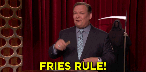 French Fry Day GIF by Team Coco - Find & Share on GIPHY
