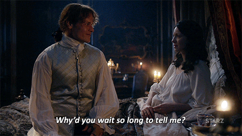 Why'D You Wait Season 2 GIF by Outlander - Find & Share on GIPHY