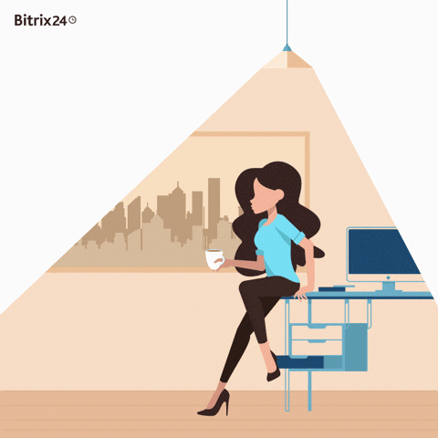 Good Morning Hello GIF by Bitrix24 - Find & Share on GIPHY
