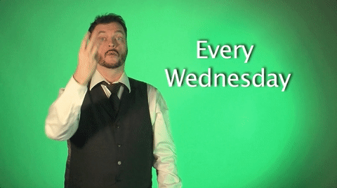 Sign Language Every Wednesday GIF by Sign with Robert - Find & Share on ...