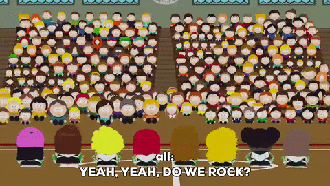Gym Crowd GIF by South Park - Find & Share on GIPHY