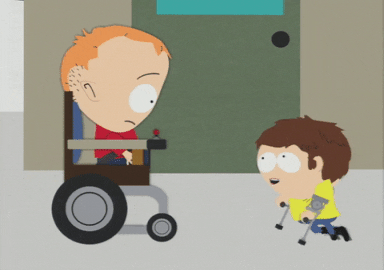 Jimmy Valmer Wheelchair GIF by South Park - Find & Share on GIPHY
