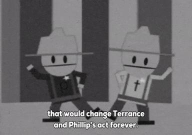 Terrance And Phillip GIF by South Park - Find & Share on GIPHY