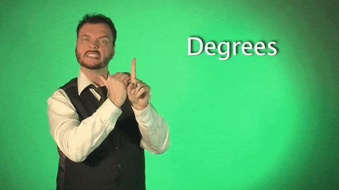 Sign Language Degrees GIF by Sign with Robert - Find & Share on GIPHY