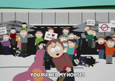 Angry Protest GIF by South Park - Find & Share on GIPHY