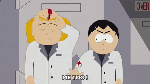 Exclaiming Rubbing GIF by South Park - Find & Share on GIPHY