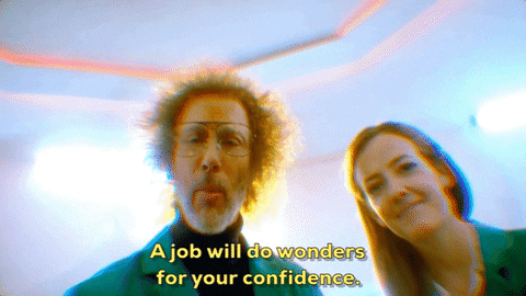 Season 1 Self Esteem GIF by Dream Corp LLC - Find & Share on GIPHY