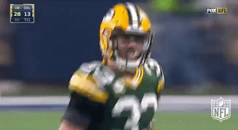 Excited Green Bay Packers GIF by NFL - Find & Share on GIPHY