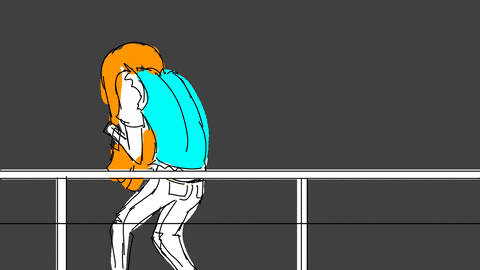 Peace Out Animation GIF by Elle - Find & Share on GIPHY