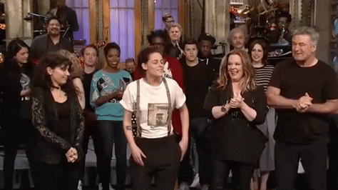 Kristen Stewart Snl GIF by Saturday Night Live - Find & Share on GIPHY