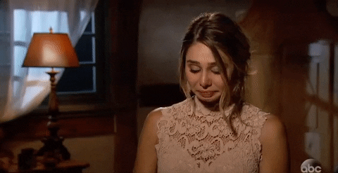 Episode 5 Crying GIF by The Bachelor - Find & Share on GIPHY