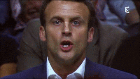 Emmanuel Macron Rage GIF by franceinfo - Find & Share on GIPHY