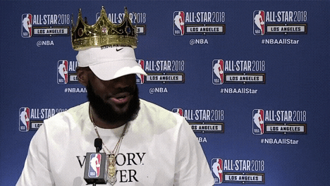 Lebron James King GIF by NBA - Find & Share on GIPHY