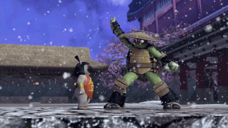 Jump Samurai GIF by Teenage Mutant Ninja Turtles - Find & Share on GIPHY