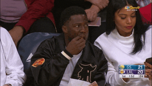 Kevin Hart Eating GIF by NBA - Find & Share on GIPHY
